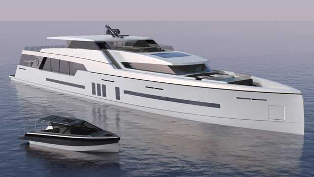 C.Way and Imaginocean reveal outdoor focused superyacht and tender designs